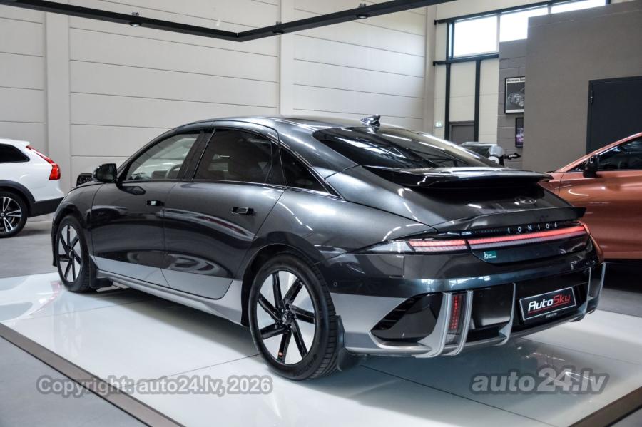 Pelēks Hyundai IONIQ 6 2024 Tallina, ar dzinēja tilpumu 0.00 L un nobraukumu 40 tūkst. km par 36500 €, foto 5 vietnē AUTOMOTO.COM.LV