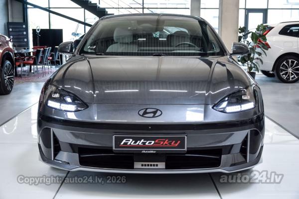 Grey Hyundai IONIQ 6 2024 in Tallinn, with an engine capacity of 0.00 L and mileage of 40 thousand km for 36500 €, photo 5 on AUTOMOTO.COM.LV