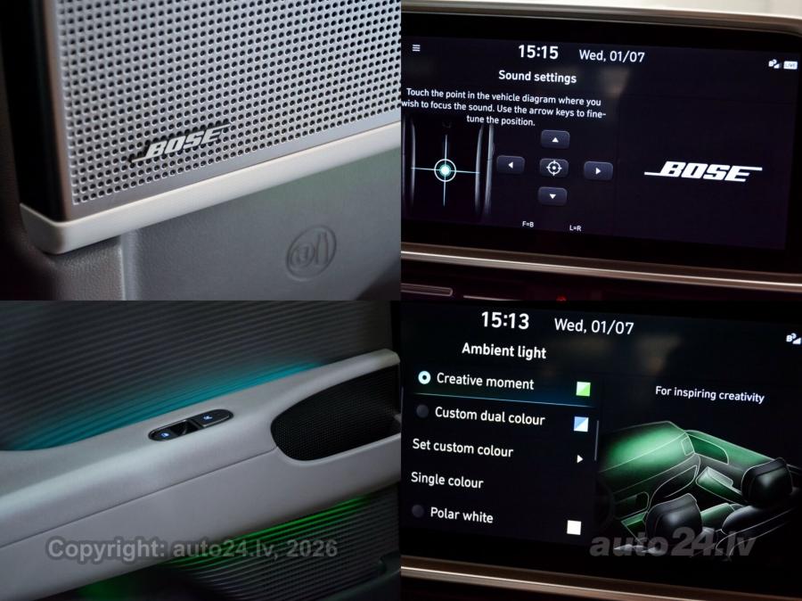 Pelēks Hyundai IONIQ 6 2024 Tallina, ar dzinēja tilpumu 0.00 L un nobraukumu 40 tūkst. km par 36500 €, foto 28 vietnē AUTOMOTO.COM.LV