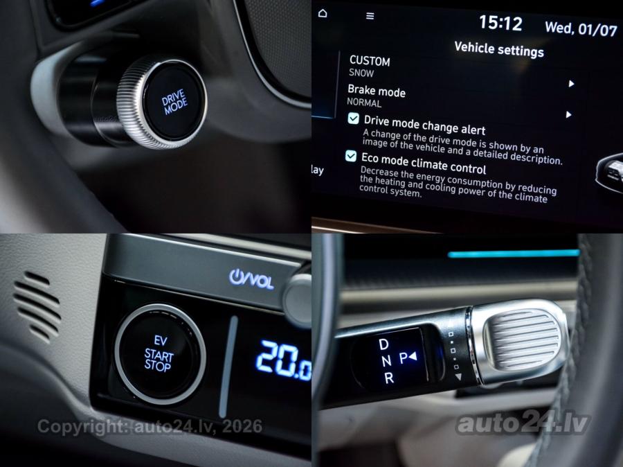 Pelēks Hyundai IONIQ 6 2024 Tallina, ar dzinēja tilpumu 0.00 L un nobraukumu 40 tūkst. km par 36500 €, foto 29 vietnē AUTOMOTO.COM.LV