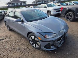 Pelēks Hyundai IONIQ 6 2024 Klaipėda, ar dzinēja tilpumu 0.00 L un nobraukumu 38 tūkst. km par 18271 €, foto 4 vietnē AUTOMOTO.COM.LV