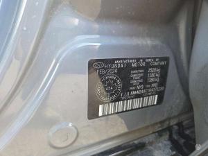 Pelēks Hyundai IONIQ 6 2024 Klaipėda, ar dzinēja tilpumu 0.00 L un nobraukumu 38 tūkst. km par 18271 €, foto 14 vietnē AUTOMOTO.COM.LV