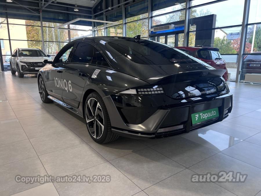 Grey Hyundai IONIQ 6 2026 in Tallinn, with an engine capacity of 0.00 L and mileage of 8 thousand km for 62700 €, photo 4 on AUTOMOTO.COM.LV