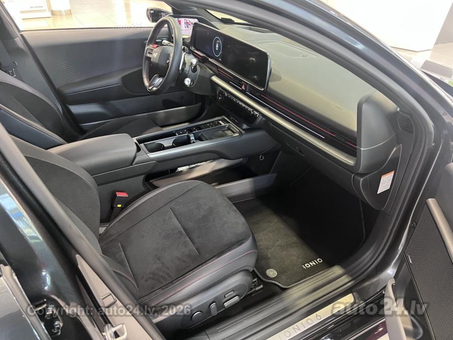 Grey Hyundai IONIQ 6 2026 in Tallinn, with an engine capacity of 0.00 L and mileage of 8 thousand km for 62700 €, photo 6 on AUTOMOTO.COM.LV