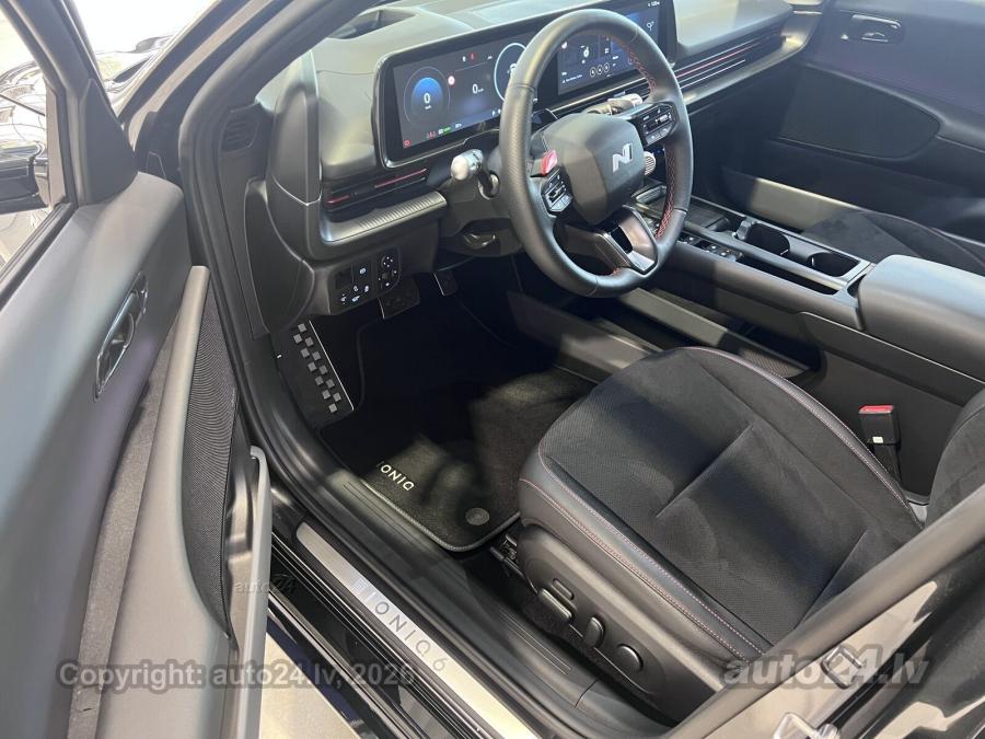 Grey Hyundai IONIQ 6 2026 in Tallinn, with an engine capacity of 0.00 L and mileage of 8 thousand km for 62700 €, photo 8 on AUTOMOTO.COM.LV