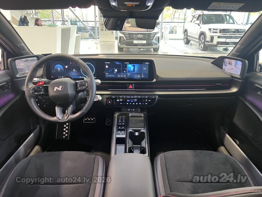 Grey Hyundai IONIQ 6 2026 in Tallinn, with an engine capacity of 0.00 L and mileage of 8 thousand km for 62700 €, photo 10 on AUTOMOTO.COM.LV
