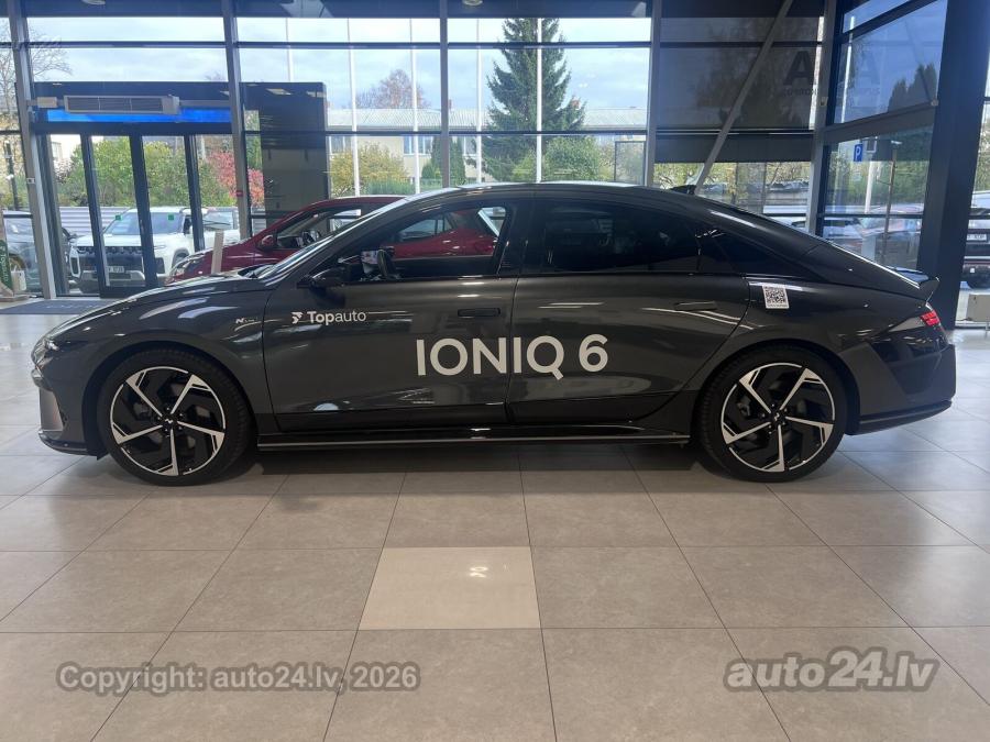 Grey Hyundai IONIQ 6 2026 in Tallinn, with an engine capacity of 0.00 L and mileage of 8 thousand km for 62700 €, photo 15 on AUTOMOTO.COM.LV