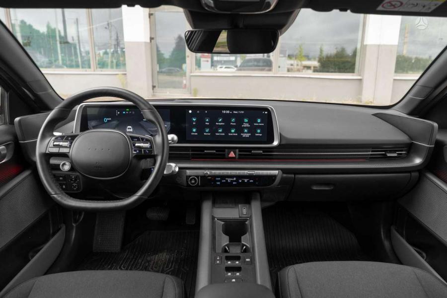 Sarkans Hyundai IONIQ 6 2024 Viļņa, ar dzinēja tilpumu 0.00 L un nobraukumu 47 tūkst. km par 29950 €, foto 14 vietnē AUTOMOTO.COM.LV