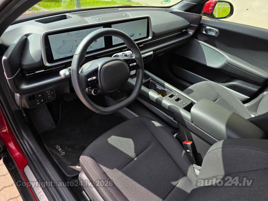 Sarkans Hyundai IONIQ 6 2023 Viljandi, ar dzinēja tilpumu 0.00 L un nobraukumu 12 tūkst. km par 28999 €, foto 12 vietnē AUTOMOTO.COM.LV