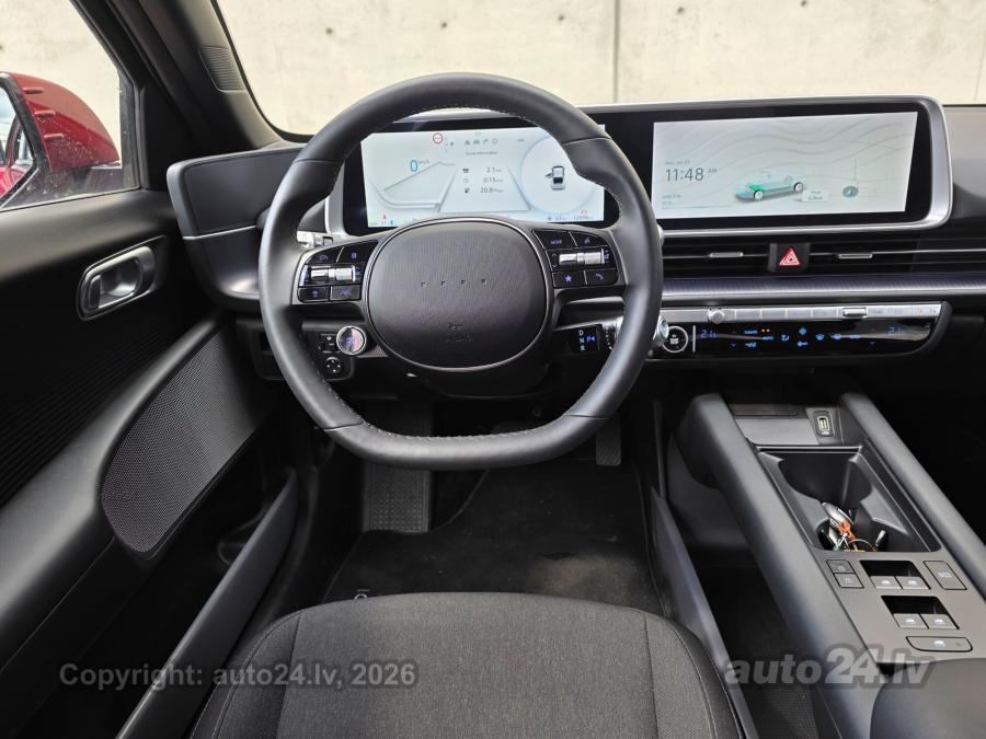 Sarkans Hyundai IONIQ 6 2023 Viljandi, ar dzinēja tilpumu 0.00 L un nobraukumu 12 tūkst. km par 28999 €, foto 13 vietnē AUTOMOTO.COM.LV