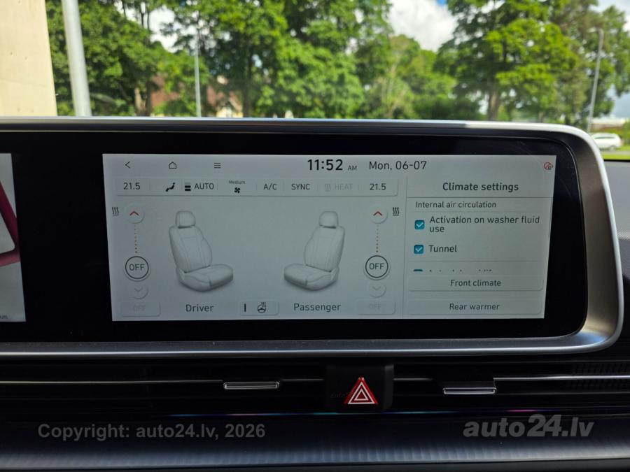 Sarkans Hyundai IONIQ 6 2023 Viljandi, ar dzinēja tilpumu 0.00 L un nobraukumu 12 tūkst. km par 28999 €, foto 19 vietnē AUTOMOTO.COM.LV