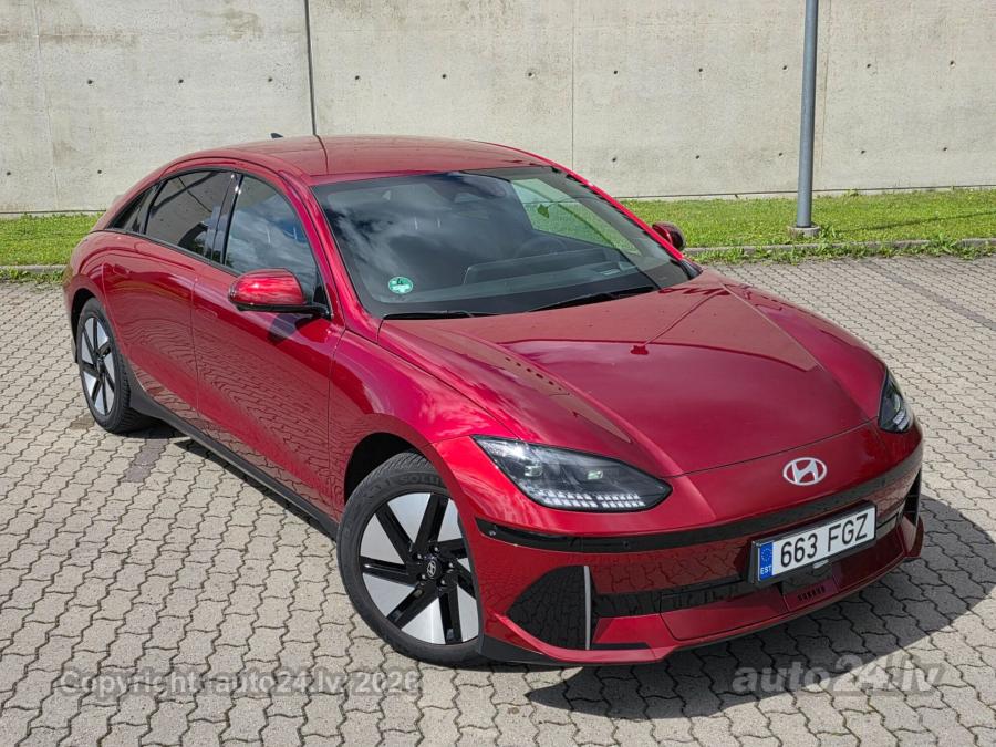 Sarkans Hyundai IONIQ 6 2023 Viljandi, ar dzinēja tilpumu 0.00 L un nobraukumu 12 tūkst. km par 28999 €, foto 25 vietnē AUTOMOTO.COM.LV