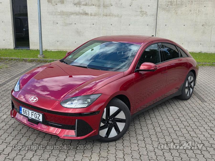 Sarkans Hyundai IONIQ 6 2023 Viljandi, ar dzinēja tilpumu 0.00 L un nobraukumu 12 tūkst. km par 28999 €, foto 26 vietnē AUTOMOTO.COM.LV