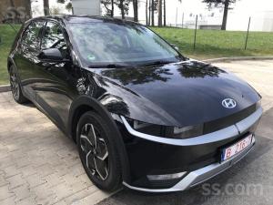 Black Hyundai Ioniq 2021 in Riga, with an engine capacity of 0.00 L and mileage of 62 thousand km for 23950 €, photo  on AUTOMOTO.COM.LV