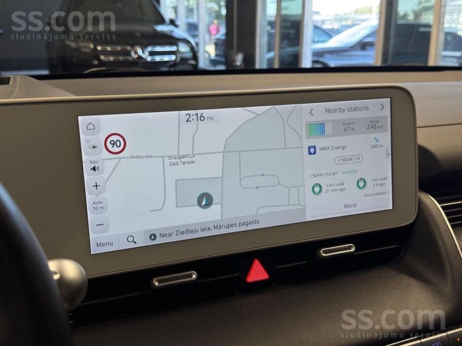 Black Hyundai Ioniq 2021 in Riga, with an engine capacity of 0.00 L and mileage of 82 thousand km for 29990 €, photo 22 on AUTOMOTO.COM.LV