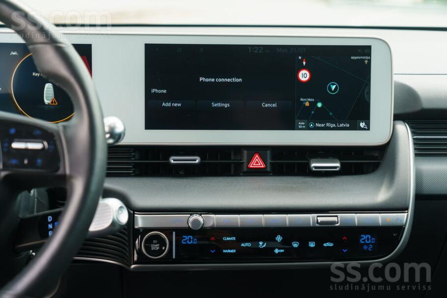 Черный Хендай Ioniq 2023 в Рига, объемом двигателя 0.00 л и пробегом 59 тыс. км за 32000 €, фото 10 на AUTOMOTO.COM.LV