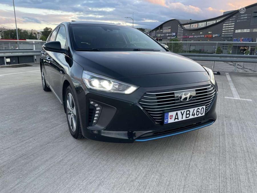 Черный Хендай Ioniq 2018 в Вильнюс, объемом двигателя 1.58 л и пробегом 177 тыс. км за 10800 €, фото 8 на AUTOMOTO.COM.LV