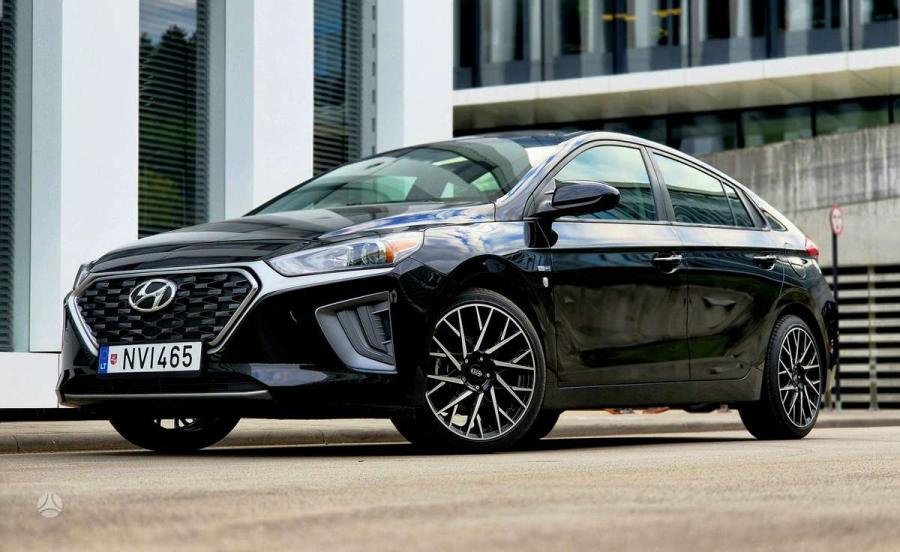 Черный Хендай Ioniq 2020 в Вильнюс, объемом двигателя 1.58 л и пробегом 56 тыс. км за 14883 €, фото 6 на AUTOMOTO.COM.LV