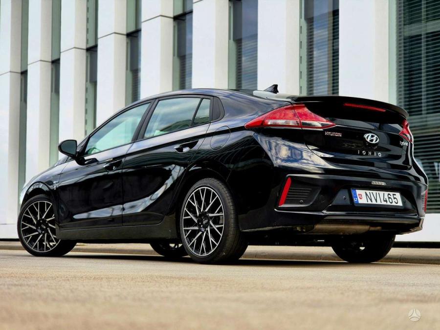 Черный Хендай Ioniq 2020 в Вильнюс, объемом двигателя 1.58 л и пробегом 56 тыс. км за 14883 €, фото 7 на AUTOMOTO.COM.LV