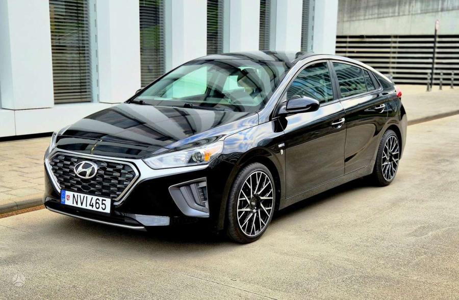 Черный Хендай Ioniq 2020 в Вильнюс, объемом двигателя 1.58 л и пробегом 56 тыс. км за 14883 €, фото 9 на AUTOMOTO.COM.LV