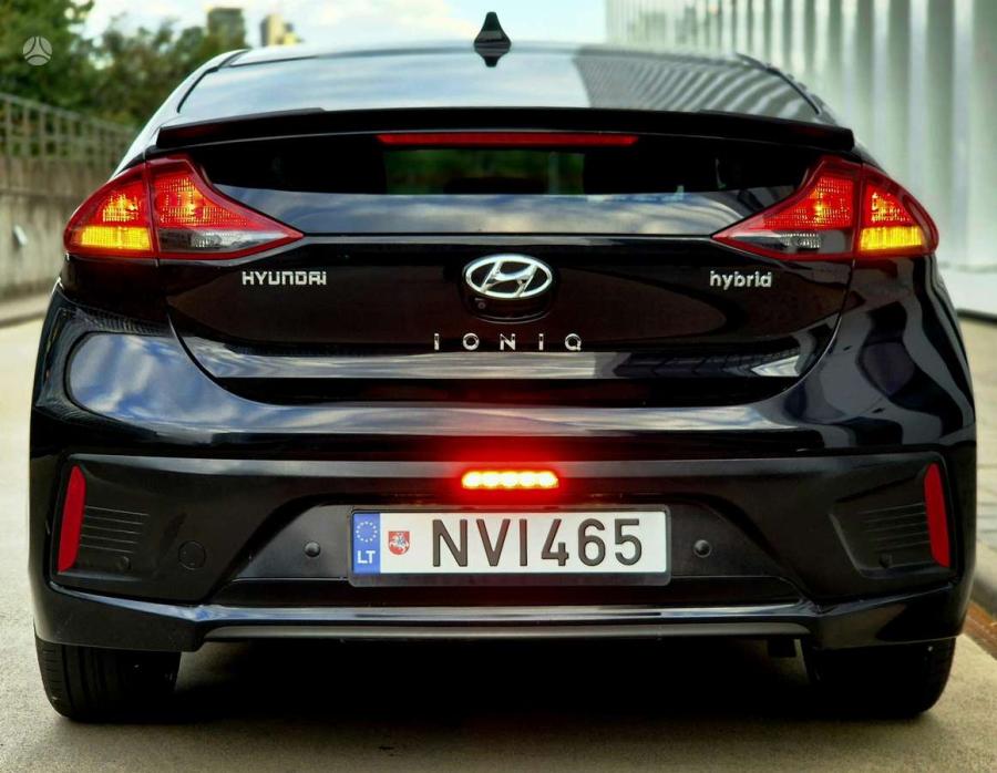 Черный Хендай Ioniq 2020 в Вильнюс, объемом двигателя 1.58 л и пробегом 56 тыс. км за 14883 €, фото 14 на AUTOMOTO.COM.LV