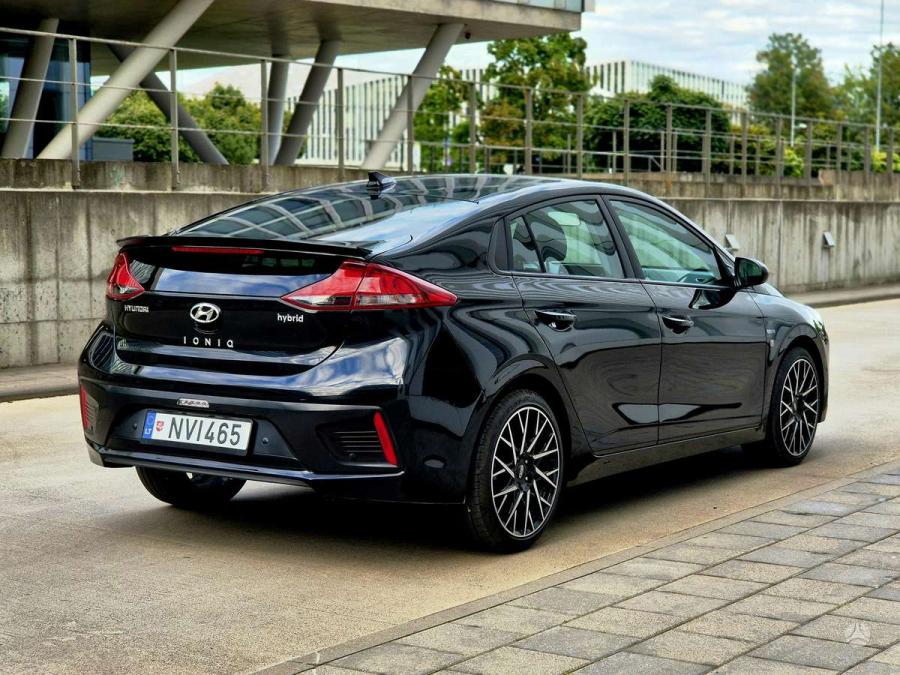 Черный Хендай Ioniq 2020 в Вильнюс, объемом двигателя 1.58 л и пробегом 56 тыс. км за 14883 €, фото 15 на AUTOMOTO.COM.LV