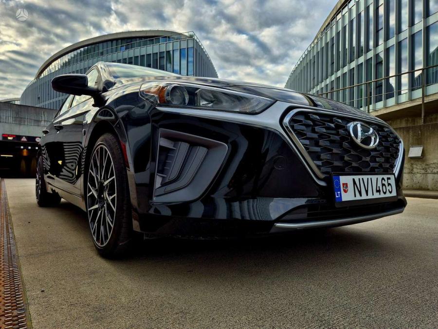 Черный Хендай Ioniq 2020 в Вильнюс, объемом двигателя 1.58 л и пробегом 56 тыс. км за 14883 €, фото 19 на AUTOMOTO.COM.LV