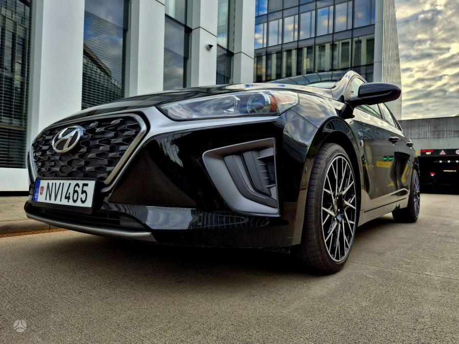 Черный Хендай Ioniq 2020 в Вильнюс, объемом двигателя 1.58 л и пробегом 56 тыс. км за 14883 €, фото 20 на AUTOMOTO.COM.LV