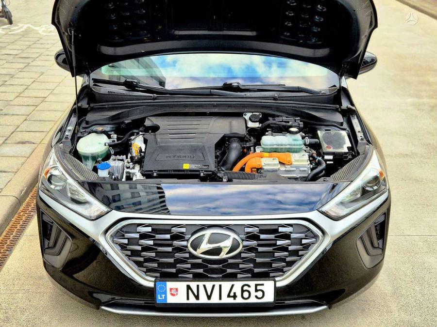 Черный Хендай Ioniq 2020 в Вильнюс, объемом двигателя 1.58 л и пробегом 56 тыс. км за 14883 €, фото 26 на AUTOMOTO.COM.LV