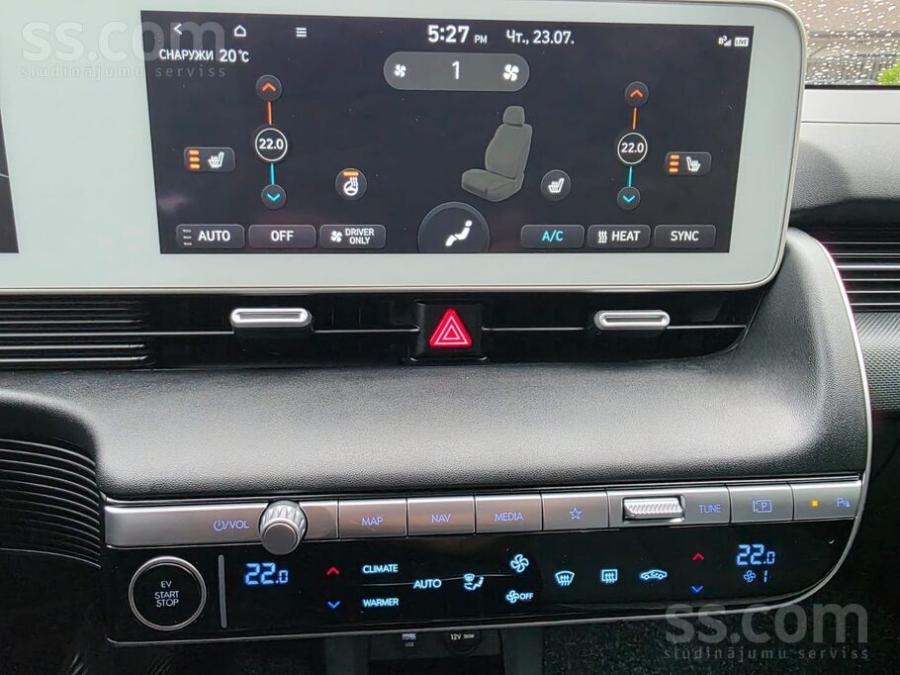 Black Hyundai Ioniq 2023 in Jelgava, with an engine capacity of 0.00 L and mileage of 87 thousand km for 25800 €, photo 11 on AUTOMOTO.COM.LV