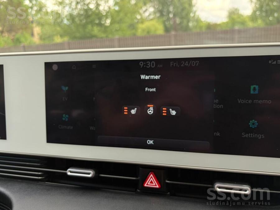 Black Hyundai Ioniq 2023 in Jelgava, with an engine capacity of 0.00 L and mileage of 87 thousand km for 25800 €, photo 13 on AUTOMOTO.COM.LV
