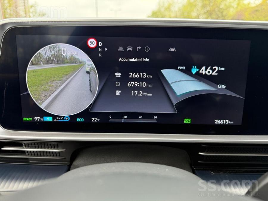 Black Hyundai Ioniq 2024 in Riga, with an engine capacity of 1.80 L and mileage of 27 thousand km for 42000 €, photo 13 on AUTOMOTO.COM.LV