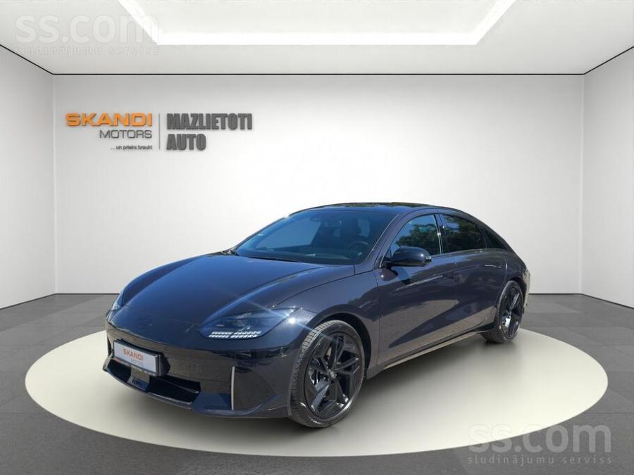 Черный Хендай Ioniq 2024 в Рига, объемом двигателя 0.00 л и пробегом 19 тыс. км за 38490 €, фото 1 на AUTOMOTO.COM.LV