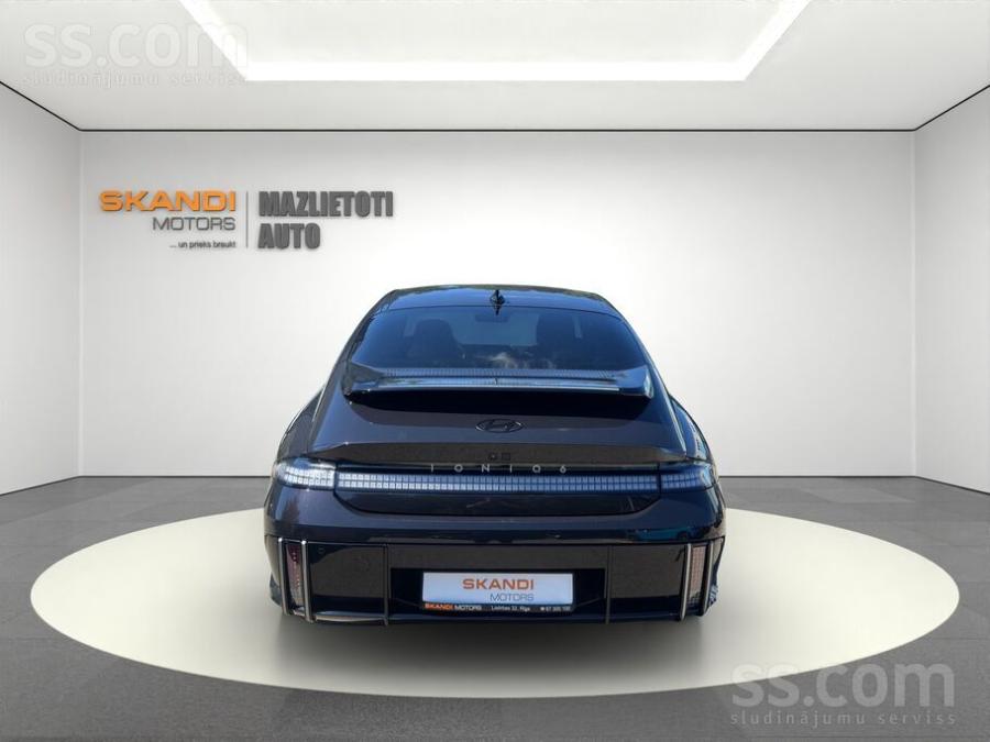 Черный Хендай Ioniq 2024 в Рига, объемом двигателя 0.00 л и пробегом 19 тыс. км за 38490 €, фото 6 на AUTOMOTO.COM.LV