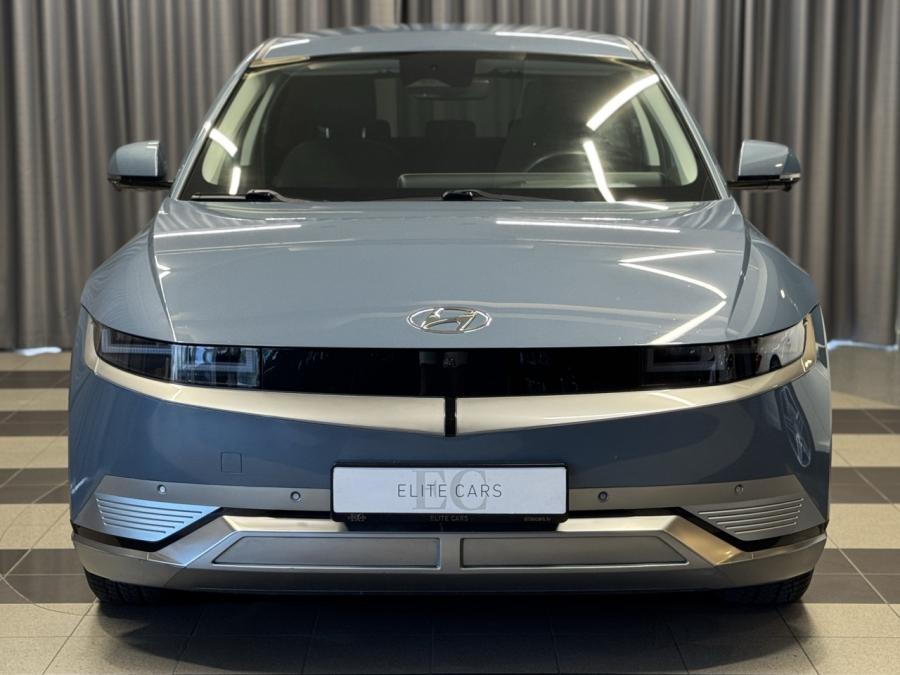 Blue Hyundai Ioniq 2022 in Riga, with an engine capacity of 0.00 L and mileage of 128 thousand km for 26990 €, photo 1 on AUTOMOTO.COM.LV