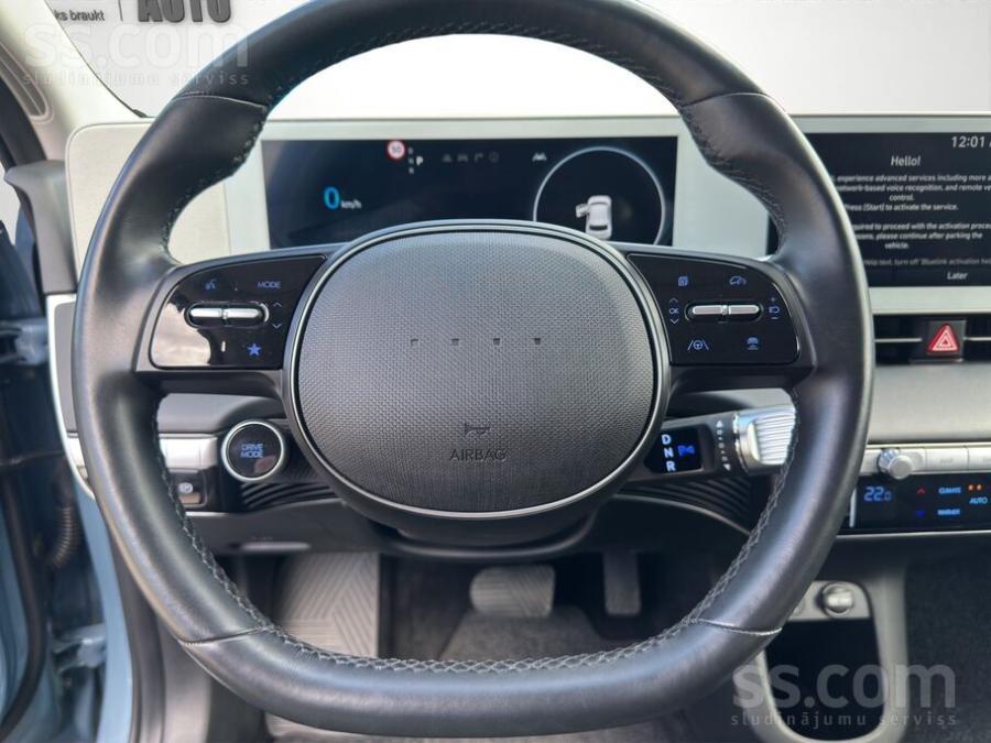 Синий Хендай Ioniq 2023 в Рига, объемом двигателя 0.00 л и пробегом 43 тыс. км за 29990 €, фото 11 на AUTOMOTO.COM.LV