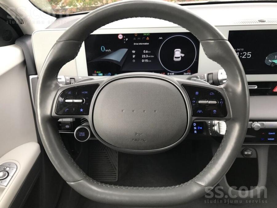 Zils Hyundai Ioniq 2023 Rīga, ar dzinēja tilpumu 1.60 L un nobraukumu 37 tūkst. km par 28950 €, foto 12 vietnē AUTOMOTO.COM.LV