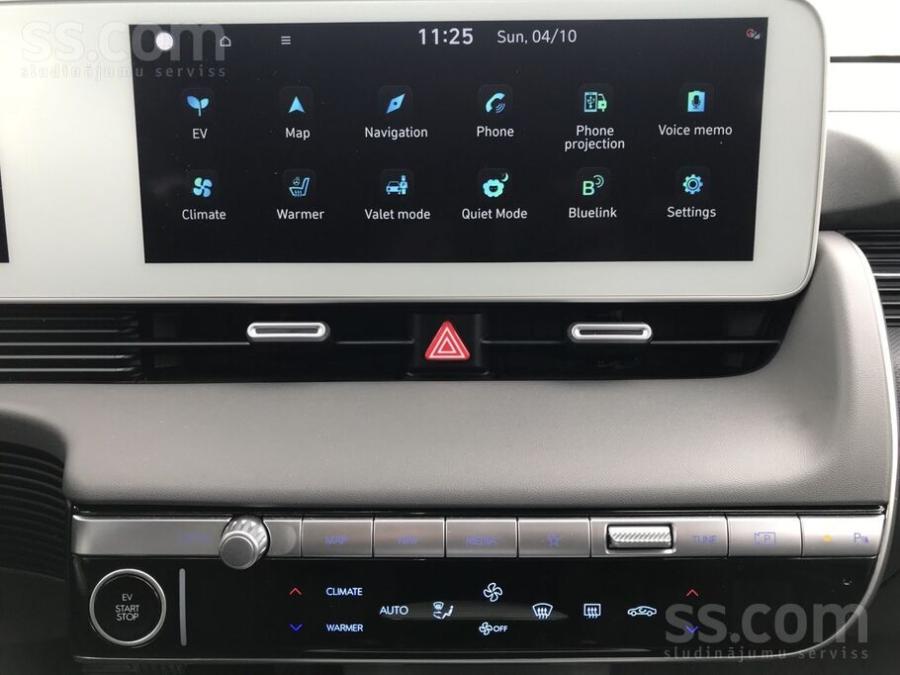 Zils Hyundai Ioniq 2023 Rīga, ar dzinēja tilpumu 1.60 L un nobraukumu 37 tūkst. km par 28950 €, foto 16 vietnē AUTOMOTO.COM.LV