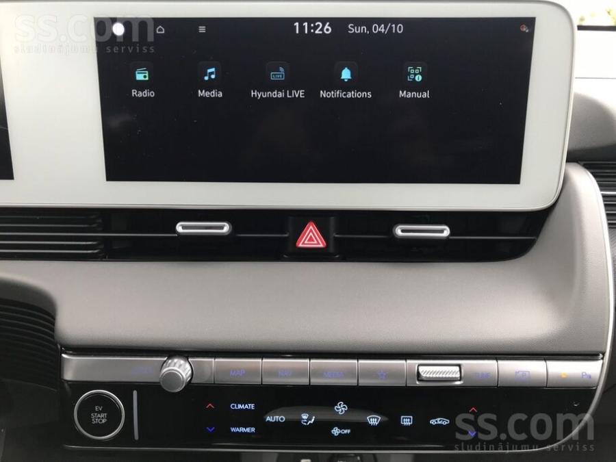Zils Hyundai Ioniq 2023 Rīga, ar dzinēja tilpumu 1.60 L un nobraukumu 37 tūkst. km par 28950 €, foto 17 vietnē AUTOMOTO.COM.LV