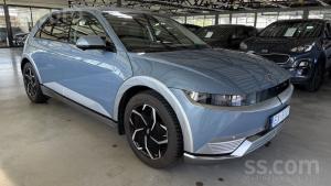 Blue Hyundai Ioniq 2024 in Riga, with an engine capacity of 0.00 L and mileage of 36 thousand km for 35900 €, photo 7 on AUTOMOTO.COM.LV