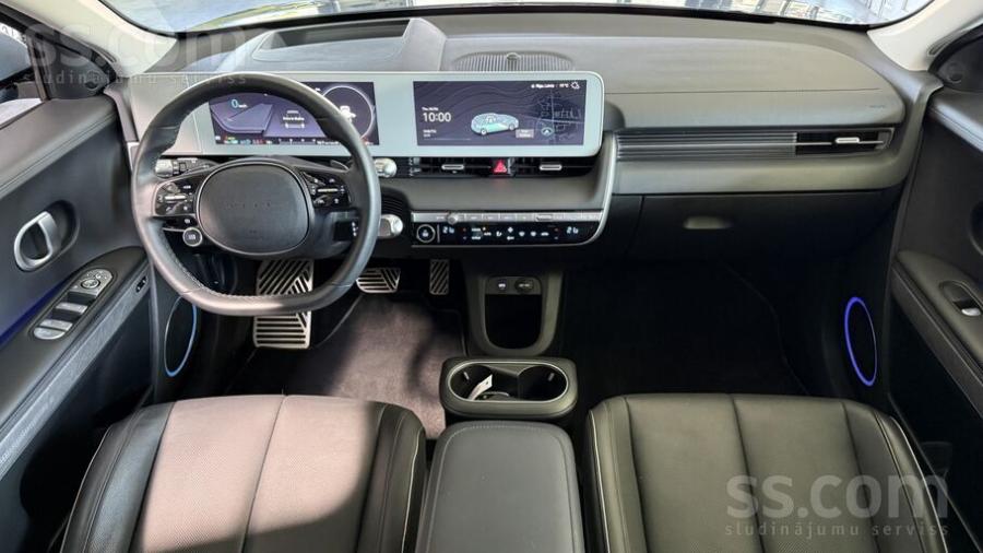 Blue Hyundai Ioniq 2024 in Riga, with an engine capacity of 0.00 L and mileage of 36 thousand km for 35900 €, photo 19 on AUTOMOTO.COM.LV