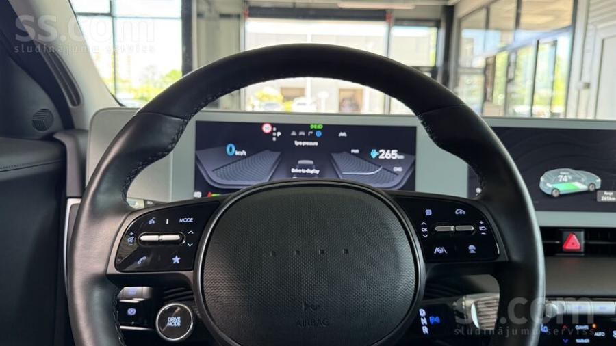 Blue Hyundai Ioniq 2024 in Riga, with an engine capacity of 0.00 L and mileage of 36 thousand km for 35900 €, photo 21 on AUTOMOTO.COM.LV