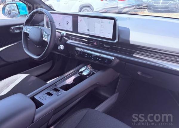 Zils Hyundai Ioniq 2024 Rīga, ar dzinēja tilpumu 0.00 L un nobraukumu 21 tūkst. km par 26800 €, foto 7 vietnē AUTOMOTO.COM.LV