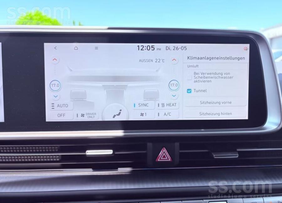Синий Хендай Ioniq 2024 в Рига, объемом двигателя 0.00 л и пробегом 21 тыс. км за 26800 €, фото 11 на AUTOMOTO.COM.LV