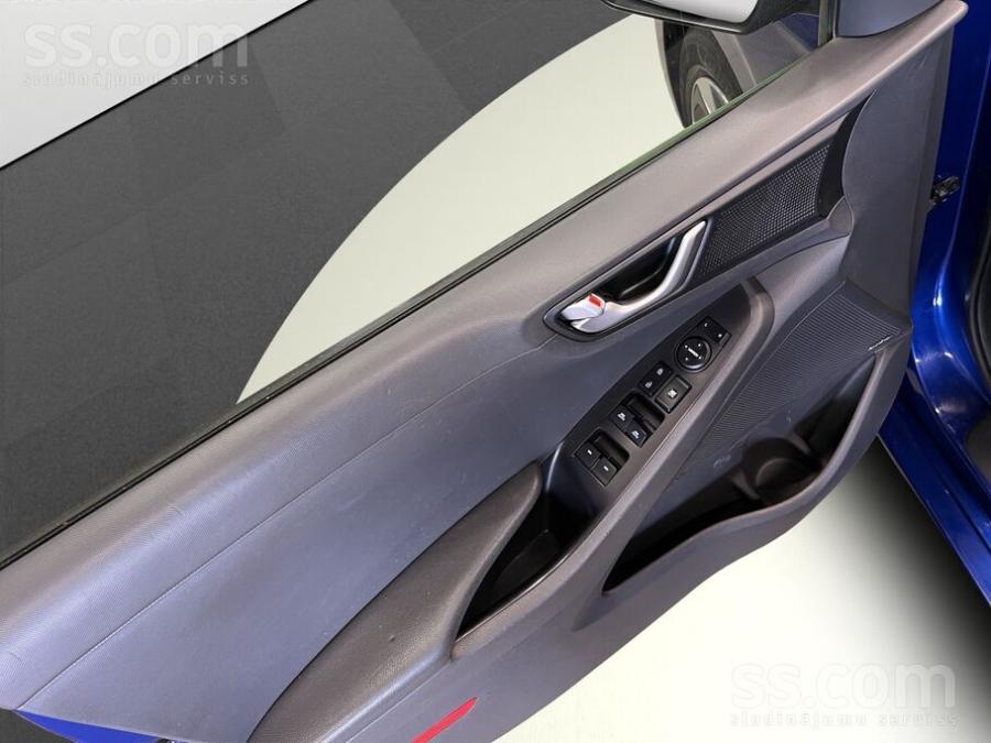 Синий Хендай Ioniq 2018 в Рига, объемом двигателя 1.60 л и пробегом 182 тыс. км за 9490 €, фото 13 на AUTOMOTO.COM.LV