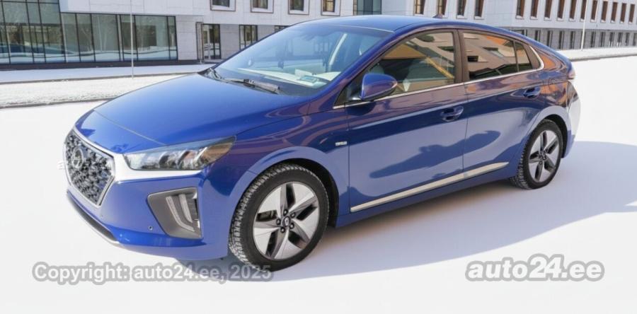 Синий Хендай Ioniq 2019 в Нарва, объемом двигателя 1.60 л и пробегом 368 тыс. км за 16000 €, фото 3 на AUTOMOTO.COM.LV