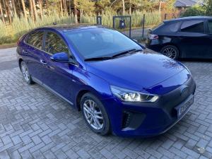 Zils Hyundai Ioniq 2019 Kauņa, ar dzinēja tilpumu 0.00 L un nobraukumu 124 tūkst. km par 10500 €, foto  vietnē AUTOMOTO.COM.LV