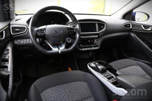Blue Hyundai Ioniq 2019 in Riga, with an engine capacity of 0.00 L and mileage of 242 thousand km for 7995 €, photo 12 on AUTOMOTO.COM.LV