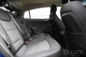 Blue Hyundai Ioniq 2019 in Riga, with an engine capacity of 0.00 L and mileage of 242 thousand km for 7995 €, photo 19 on AUTOMOTO.COM.LV