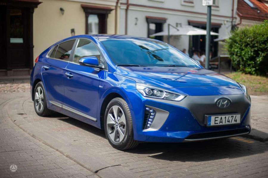 Zils Hyundai Ioniq 2019 Viļņa, ar dzinēja tilpumu 0.00 L un nobraukumu 120 tūkst. km par 12500 €, foto 5 vietnē AUTOMOTO.COM.LV